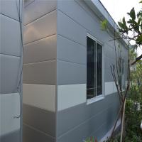 China IAF 1.0mm  Light Steel Frame Villa Houses With Shutter Door for sale