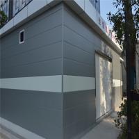 China IAF 1.0mm  Light Steel Frame Villa Houses With Shutter Door for sale