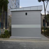 China 35sqm Shutter Door Garbage Sorting Room Modern Prefab Tiny Homes for sale