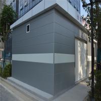 China 35sqm Shutter Door Garbage Sorting Room Modern Prefab Tiny Homes for sale