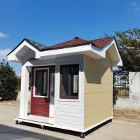 China 16mm PU Sandwich  AZ150 Steel Tube Prefabricated Modular Toilets for sale