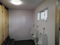 China 0.8mm  Portable  Pvc Flooring Prefabricated Modular Toilets House for sale