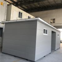 China 0.8mm  Portable  Pvc Flooring Prefabricated Modular Toilets House for sale