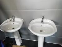 China Az150 Galvanized Steel Prefabricated Public Restrooms for sale