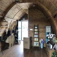 China Countryside Living 1.3T Antiseptic Prefabricated Log Homes for sale