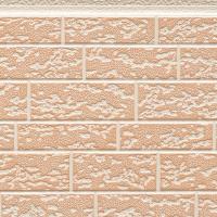 China 30um Paint 3D Steel Fireproof PPGI PUF Gi Sandwich Wall Panel for sale
