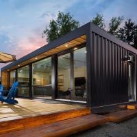 China ISO90001 40 Foot Prefab Repurposed Shipping Container House for sale