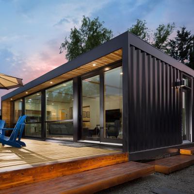 China ISO90001 40 Foot Prefab Repurposed Shipping Container House for sale