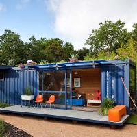 China ISO90001 40 Foot Prefab Repurposed Shipping Container House for sale