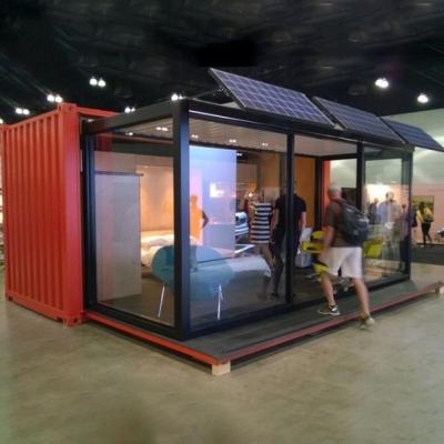China 5.8M 20ft  Panel Premade Shipping Container Modular Dome Home for sale