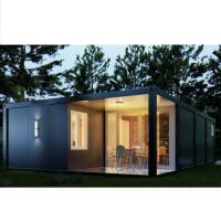 China CNAS 18mm Mgo Board 20ft Flat Pack Container Office Cabin for sale