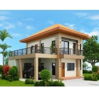 China Q235 Aluminum Alloy PVC Light Steel Framing Prefabricated House for sale