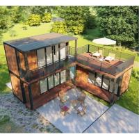China ISO9001 20ft Portable Modular Wooden Garden House Coffee Shop for sale