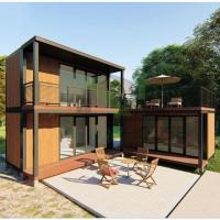 China ISO9001 20ft Portable Modular Wooden Garden House Coffee Shop for sale