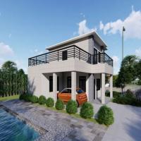 China PVC Sliding Light Steel Structure Prefabricated House Living Buildings for sale