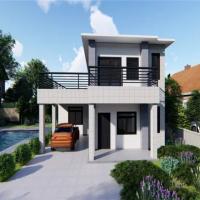 China PVC Sliding Light Steel Structure Prefabricated House Living Buildings for sale