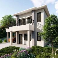 China PVC Sliding Light Steel Structure Prefabricated House Living Buildings for sale