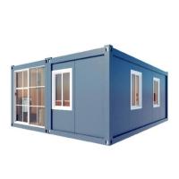 China CQGC 18mm MGO Light Steel Structure Container Flat Pack Home Extensions for sale