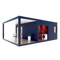China CQGC 18mm MGO Light Steel Structure Container Flat Pack Home Extensions for sale