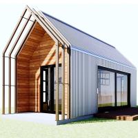 China OEM Eco Friendly Prefabricated Tiny Homes Wooden Resort Villa for sale