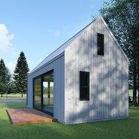 China OEM Q235 Light Steel Anti-Hurrican Portable Villa Trailer Houses for sale