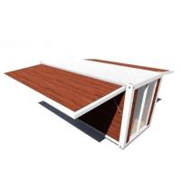 China CNAS Anti-Earthquake Prefab Flat Pack Container Tiny Resort Trailer for sale