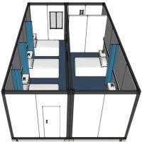 China 20ft 40ft Quick Install Modular Cabin Emergency Hospital for sale
