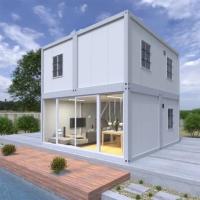 China Waterproof Prefab Shipping Living Container House Coffee Shops for sale