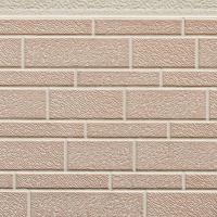 China 16mm Thickness Small Brick  Exterior Wall Cladding Insulated PU Sandwich Panels for sale