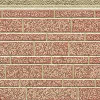 China 16mm Thickness Small Brick  Exterior Wall Cladding Insulated PU Sandwich Panels for sale