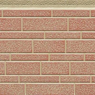 China 16mm Thickness Small Brick  Exterior Wall Cladding Insulated PU Sandwich Panels for sale