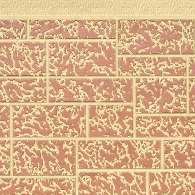 China B2 Fireproof Stone Pattern Decorative Polyurethane Sandwich Wall Panels for sale