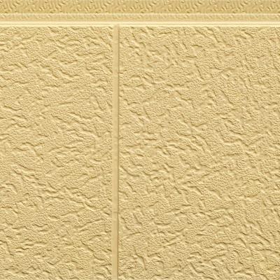 China Ready To Ship Ceramic Pattern Decorative Aluminium Polyurethane Sandwich Wall Panels for sale