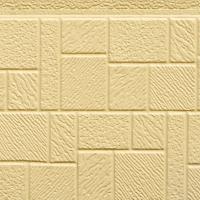 China Light Weight Mosaic Pattern B2 Fireproof Polyurethane Composite Sandwich Wall Panels for sale