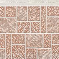 China Light Weight Mosaic Pattern B2 Fireproof Polyurethane Composite Sandwich Wall Panels for sale