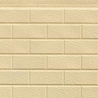 China 16mm Thickness Antique Brick Polystyrene Metal PU Sandwich Outdoor Panels for sale