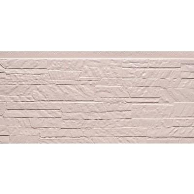 China 16mm Thickness Granulite Stone Pattern Polystyrene Foam Metal PU Sandwich Outdoor Panels for sale
