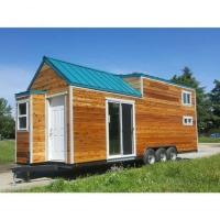 China 2 Story Prefabricated Light Steel Srtucture Tiny House On Wheels for sale