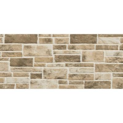 China 3D 16mm Thickness Castle Brick Aluminum Composite Sandwich Wall Panels for sale
