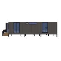 China 2 Beadrooms 40FT Prefab Modular Shipping Container House Office for sale