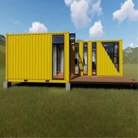 China 20ft 40ft Prefabricated Portable Living Shipping Container Houses for sale