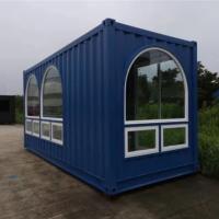 China 20ft 40ft Prefab Shopping Coffee Shop Mobile Modular Shipping Container House for sale
