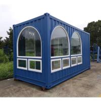 China 20ft 40ft Prefab Shopping Coffee Shop Mobile Modular Shipping Container House for sale