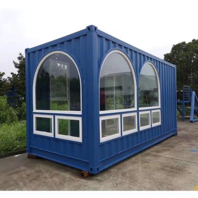 China 20ft 40ft Prefab Shopping Coffee Shop Mobile Modular Shipping Container House for sale