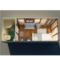 China One Bedroom Modular Mobile Prefabricated Shipping Housing Living Container Houses for sale