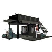China 40ft Prefab Modular Shipping Container Cafe And Shop For Coffee Office for sale