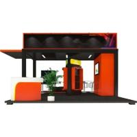 China 40ft Prefab Modular Shipping Container Cafe And Shop For Coffee Office for sale