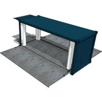 China 2 Story Modular Tiny House Steel Prefab Shipping Container Coffee Shop Cafe Bar for sale