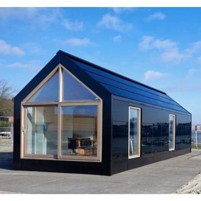China Prefab Log Cabin Resort House Light Steel Modular Mobile Prefabricated Tiny Home for sale