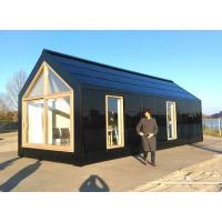 China 100m2 Light Steel Structure Prefab Mobile Log Cabin Light Steel Resort Tiny House for sale